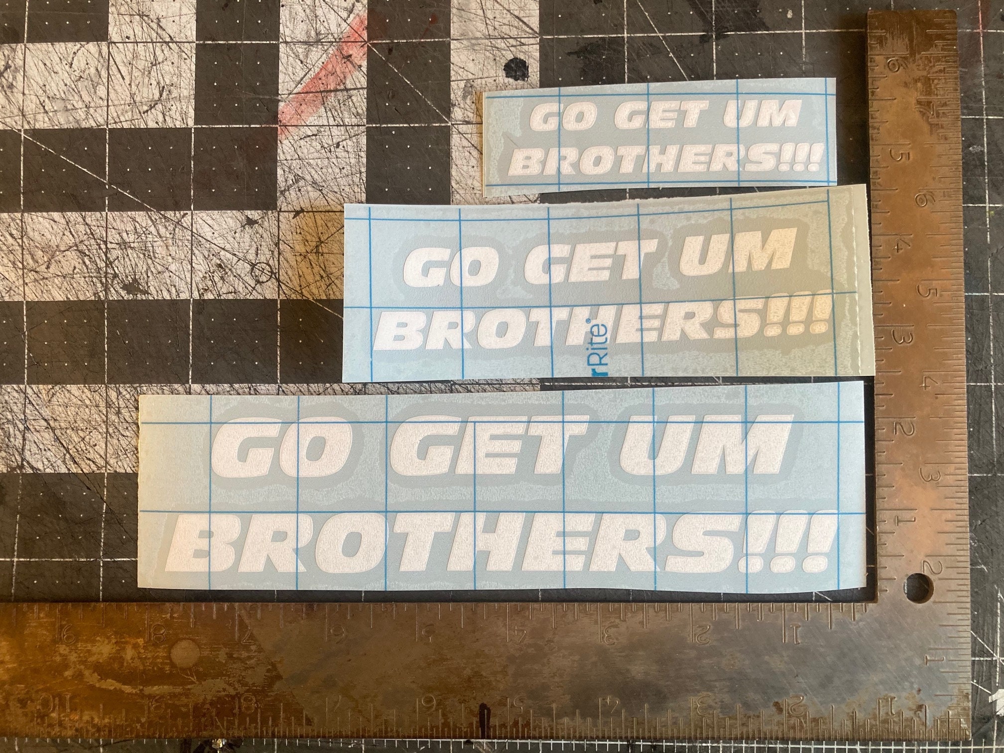 Firefighter Go Get Um Brothers Funny Fireman Sticker for - Etsy
