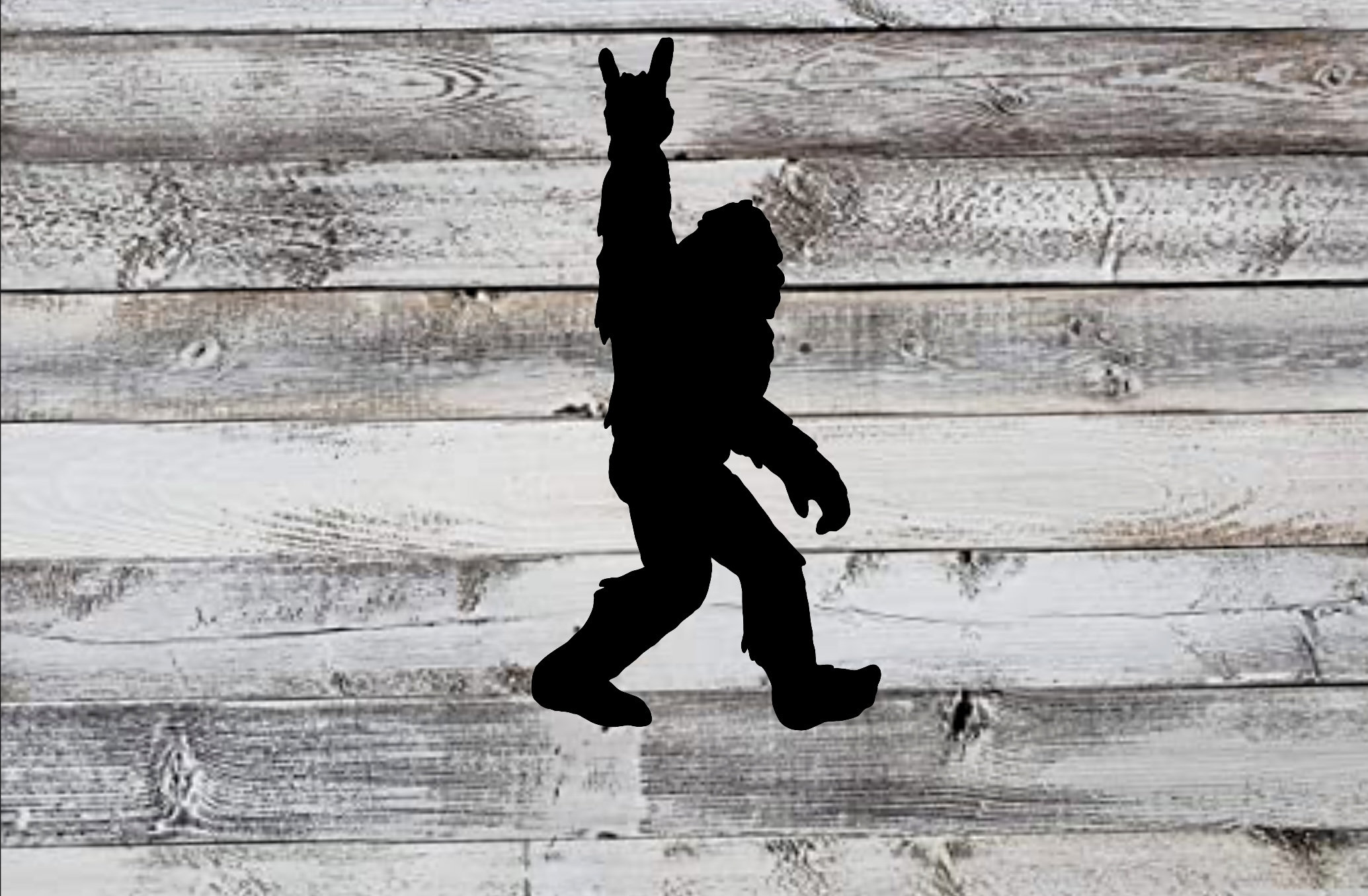 Yeti Sasquatch Big Foot Rock on Sticker - Etsy