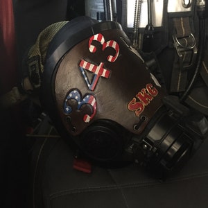 Custom Leather Scba Mask Shield Cover - Etsy