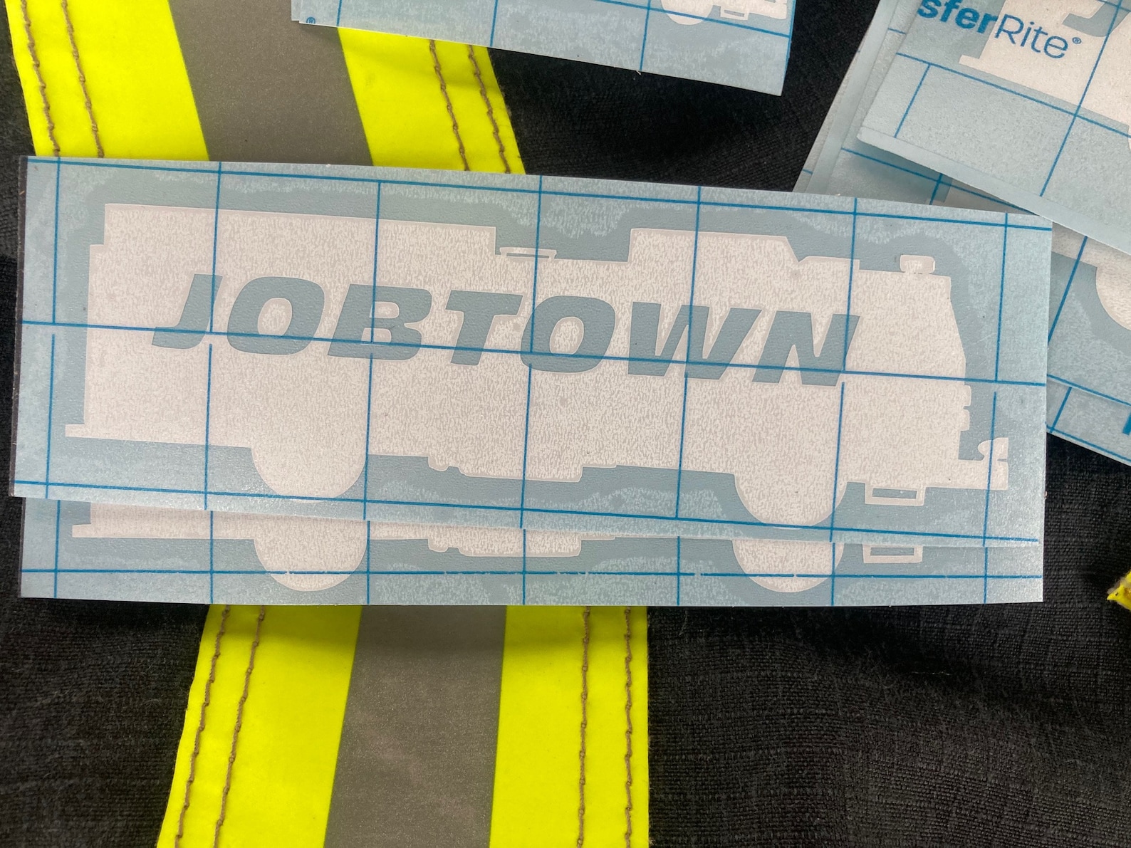 Firefighter Jobtown Custom and Funny Fire Engine Sticker Made From High ...