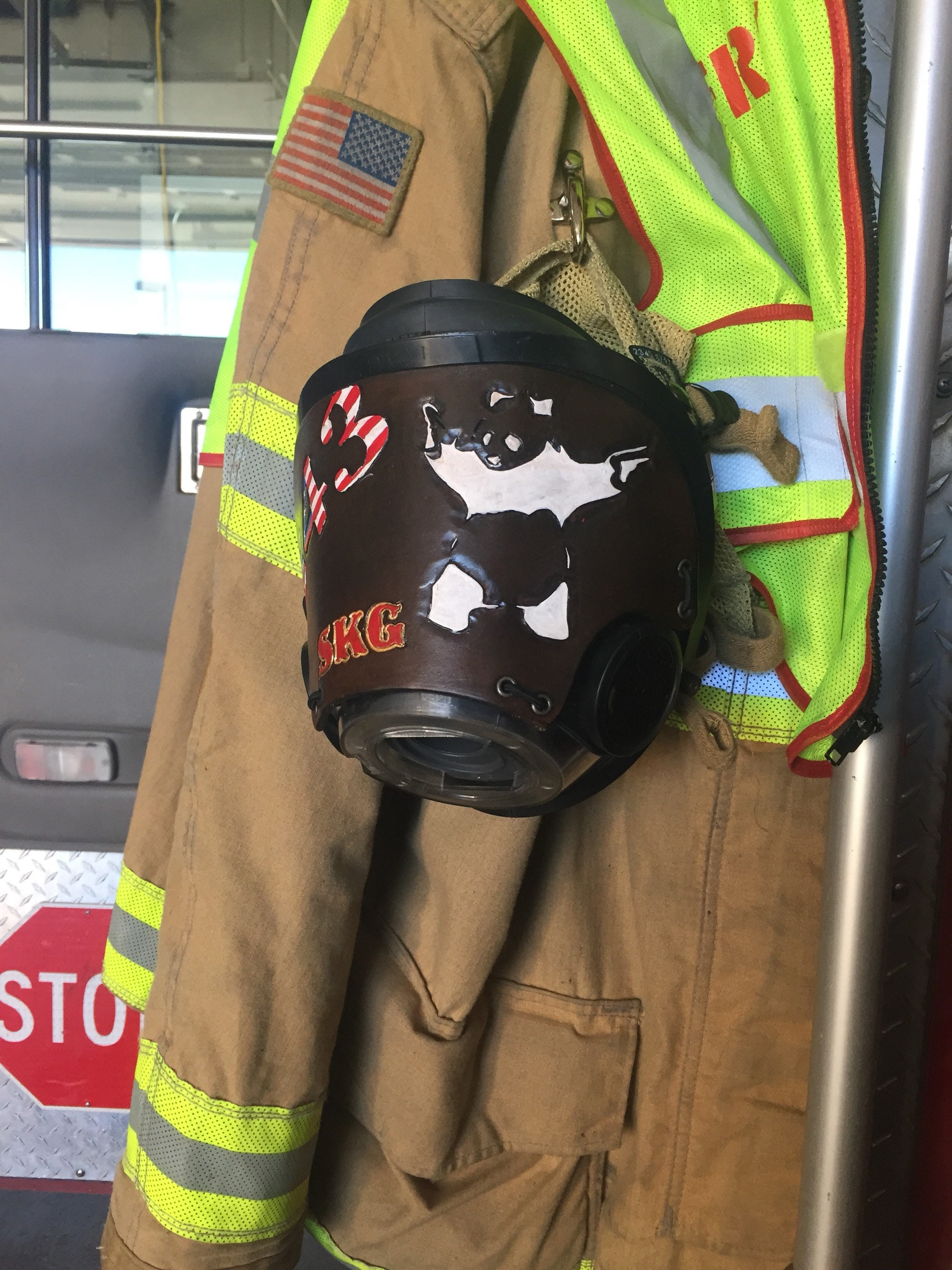 Custom Leather Scba Mask Shield Cover - Etsy Canada