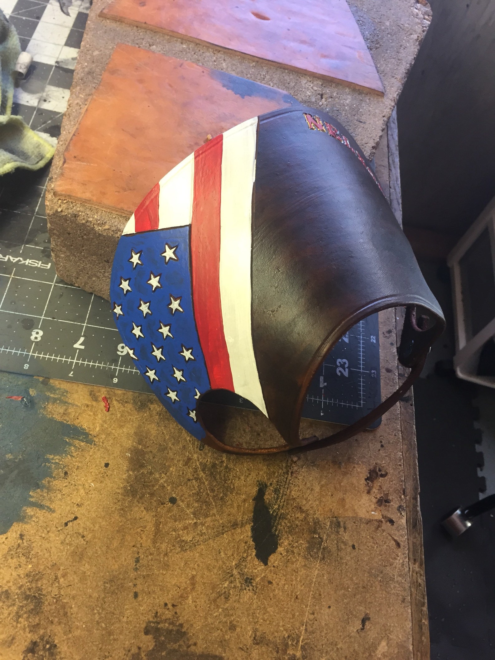 Custom Leather Scba Mask Shield Cover - Etsy