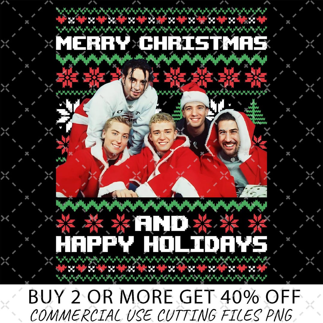 Ugly Christmas Shirt, Nsync Christmas Sweater Sweatshirt, Merry ...