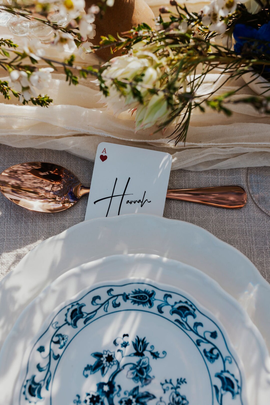Austin | Playing Card Placecard - Etsy