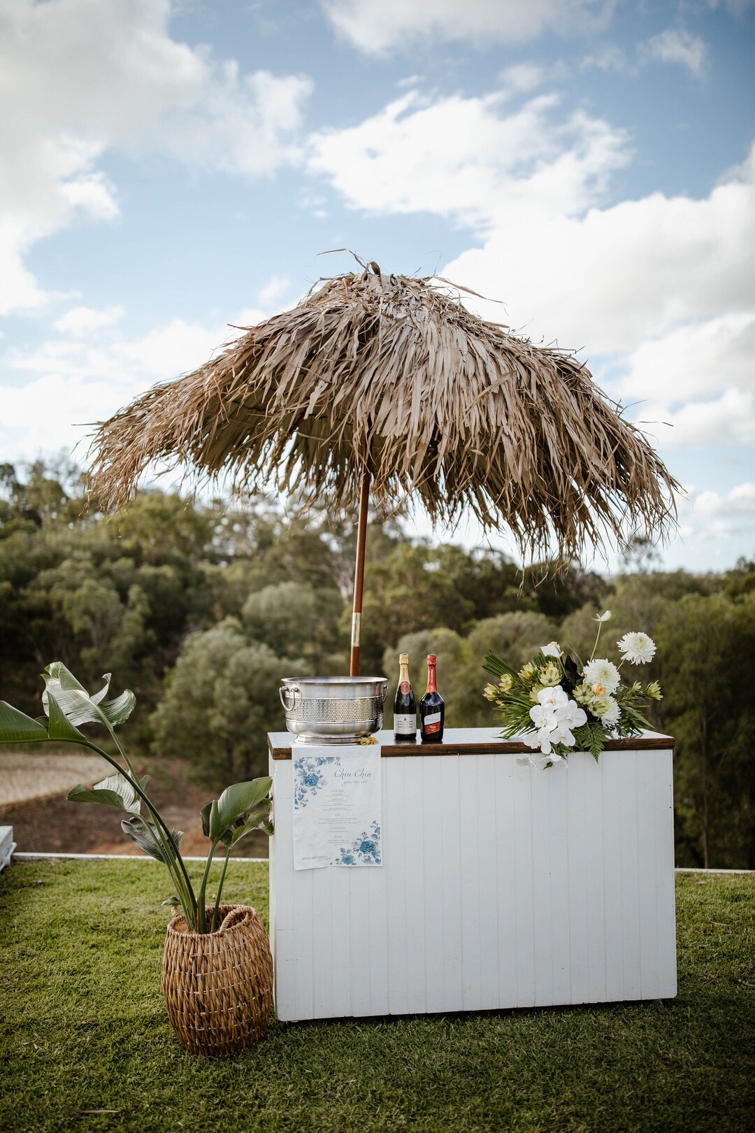 TAHLIA Linen Bar Sign - Etsy