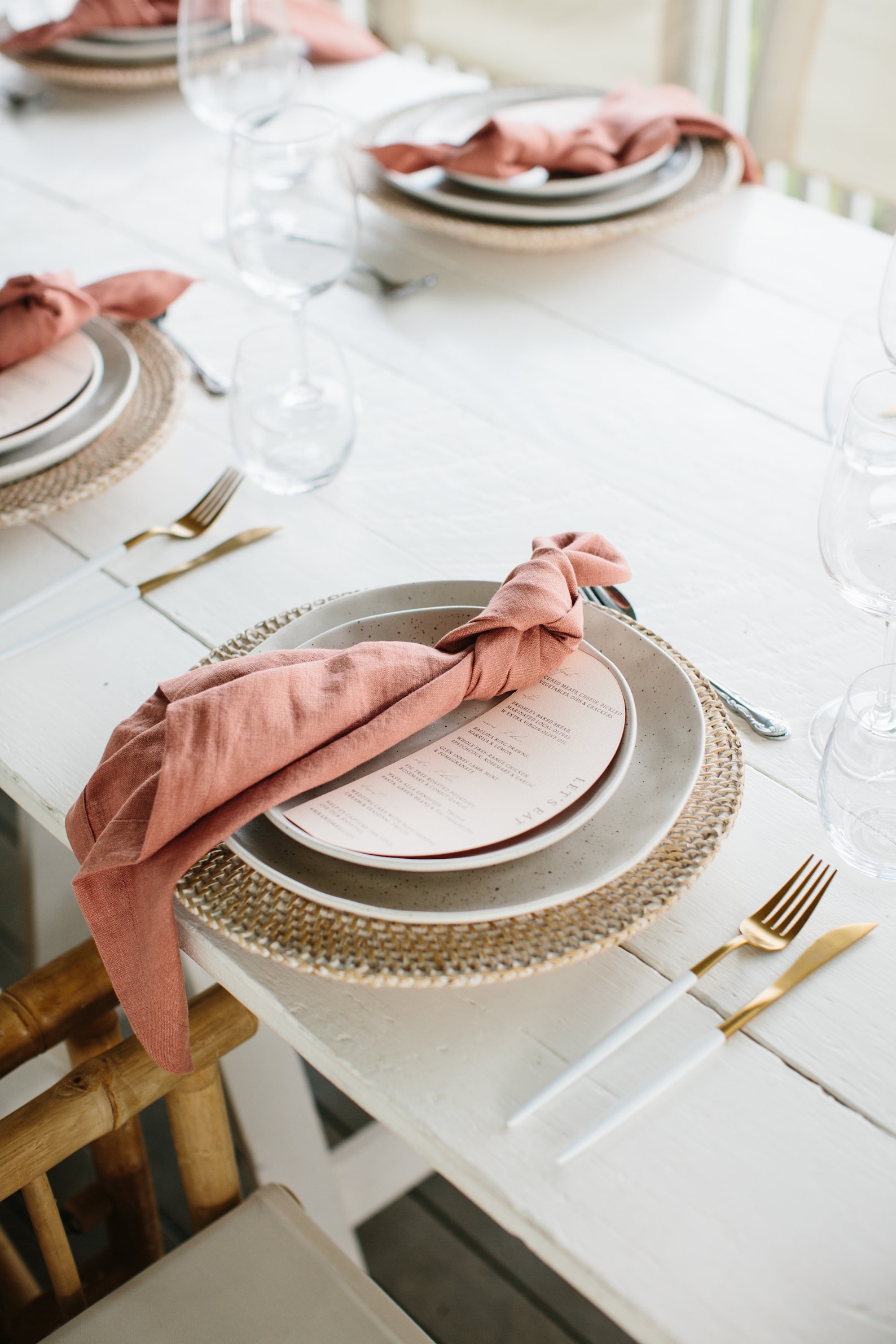 Isabella | Long Arch Menu - Etsy