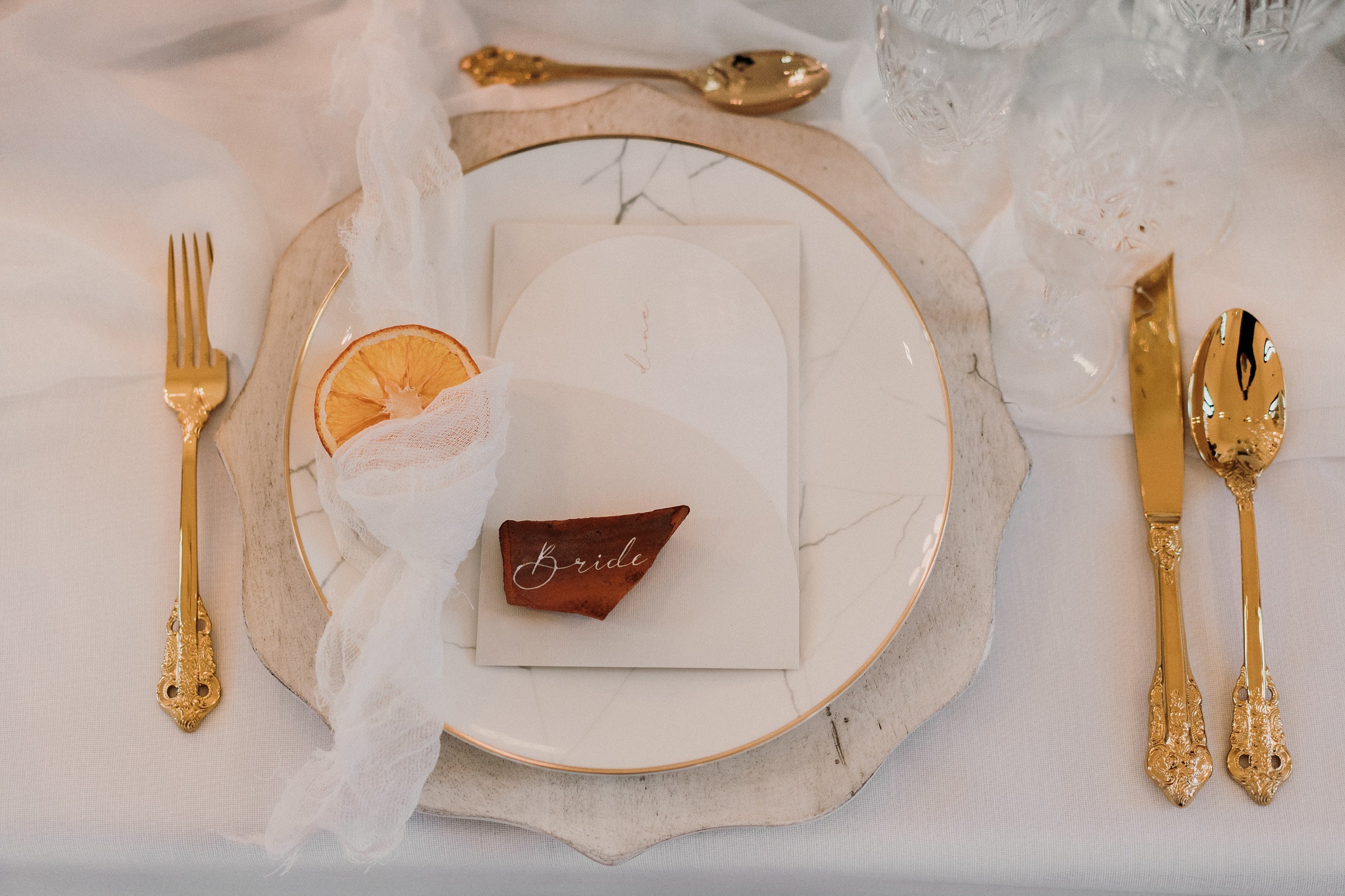 CORA Terracotta Place Cards | Etsy