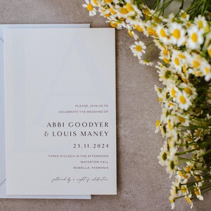 GABY | Effortless Invitation - Etsy