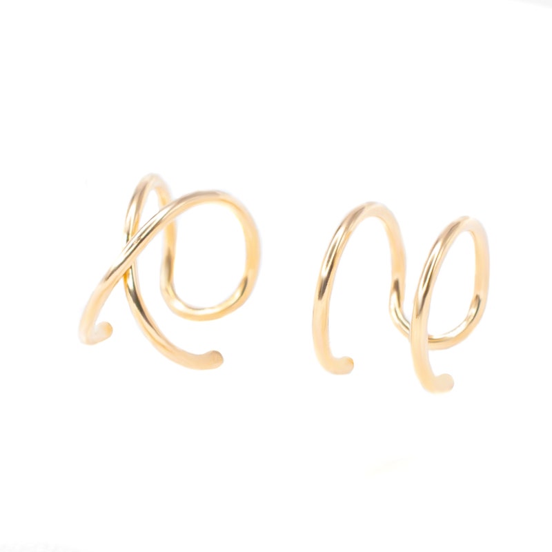 Ear Cuff Gold - Etsy