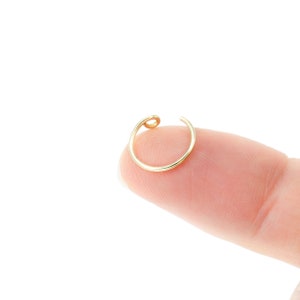 Lip Cuff, Lip Ring Fake, No Piercing Needed, Labret Jewelry, Faux Lip ...