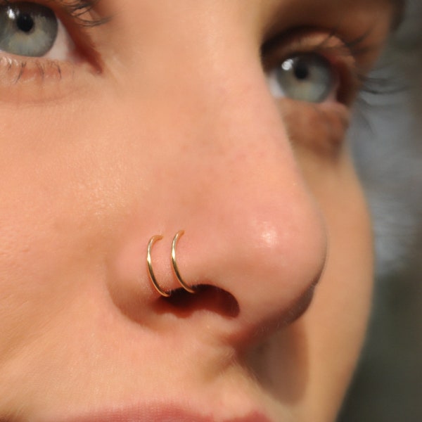Double Lobe Piercing - Etsy