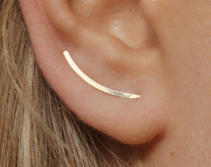 Bridal Ear Cuff, Crystal Ear Climber, Swarovski Ear Cuff, Crystal ...
