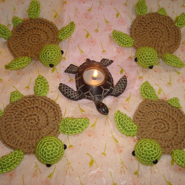 Crochet Coaster - Etsy