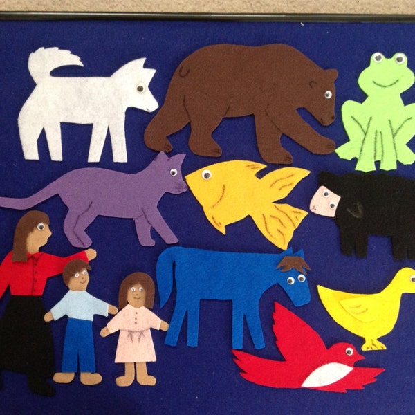 Flannel Board Set - Etsy