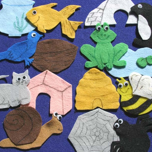 Felt Game - Etsy
