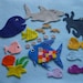 The Rainbow Fish Children Story Flannel board story felt