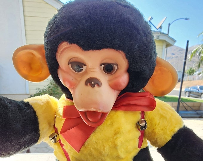 Vintage Mr. Bim Zippy the Monkey Chimp Plush Doll Collectible - Etsy