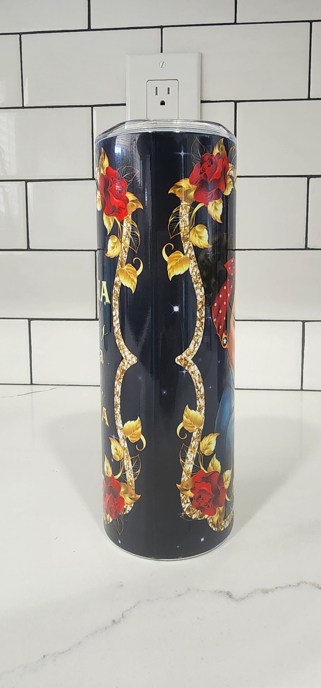 Chingona Rosie the Riveter Latina Chicana Tattoo 20 Oz - Etsy