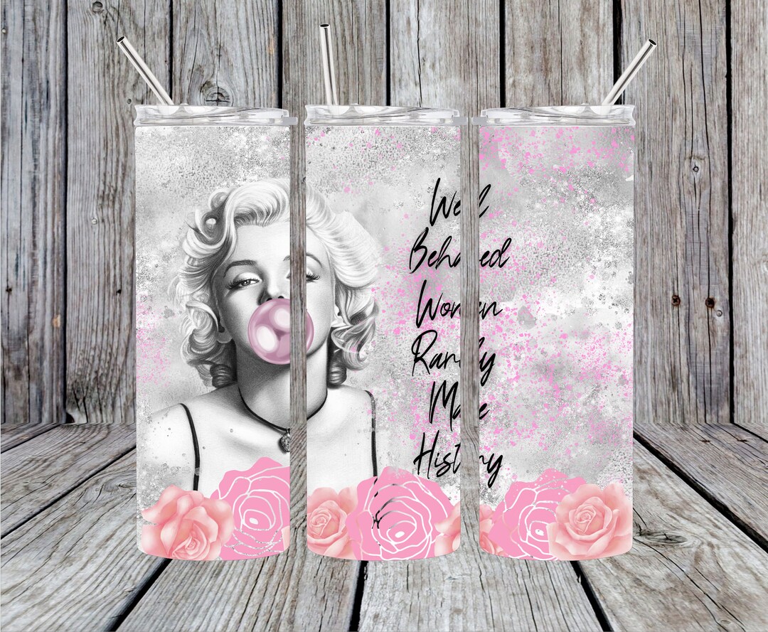 Marilyn Monroe 20 Oz Stainless Steel Double Walled Tumbler Cup Coffee ...