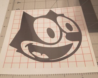 Felix the Cat Decal - Etsy