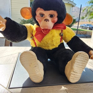 Vintage Mr. Bim Zippy the Monkey Chimp Plush Doll Collectible - Etsy
