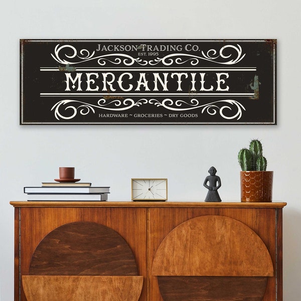 Mercantile Sign - Etsy