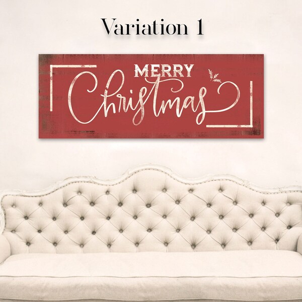 Large Christmas Signs - Etsy