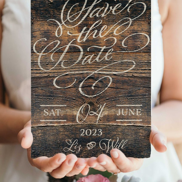 Save the Date Signs - Etsy