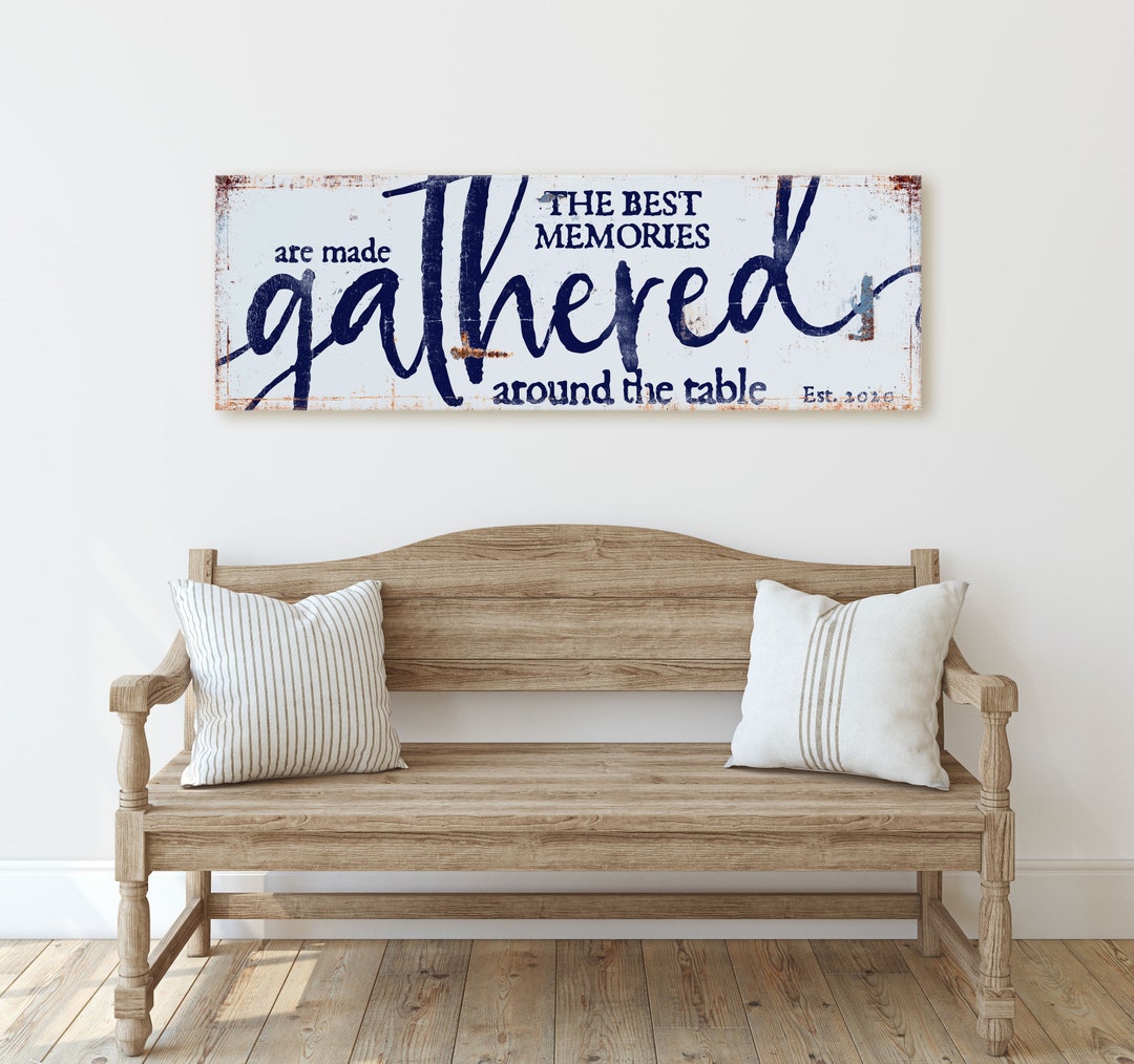 Modern Farmhouse Dining Room Wall Art, Mothers Day Gift, the Best ...