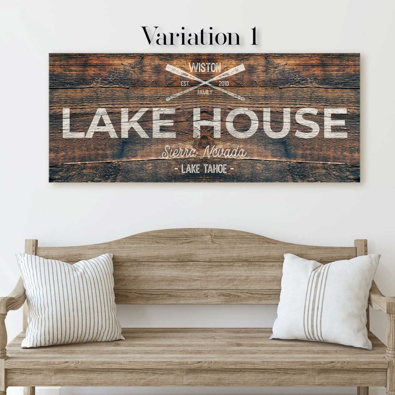Lake House Art - Etsy