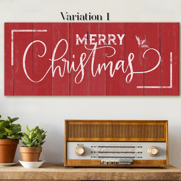 Large Christmas Signs - Etsy