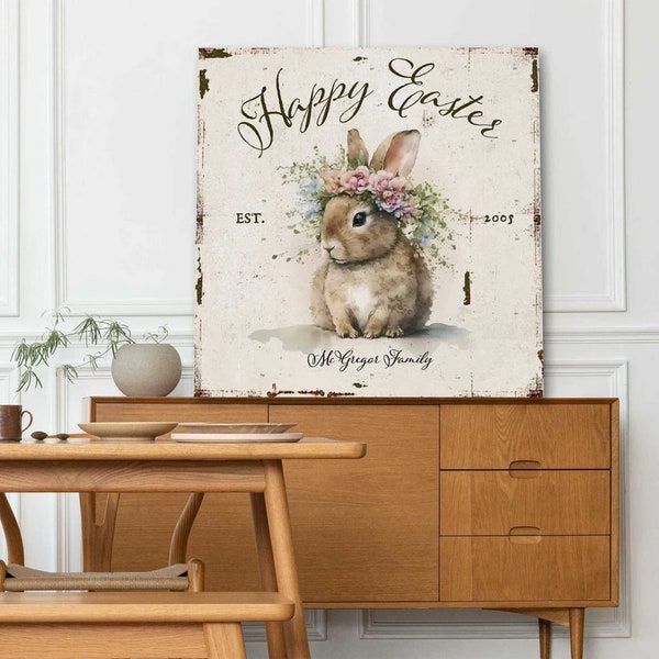 Happy Easter Print - Etsy