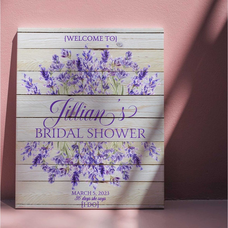 Purple Bridal Shower - Etsy