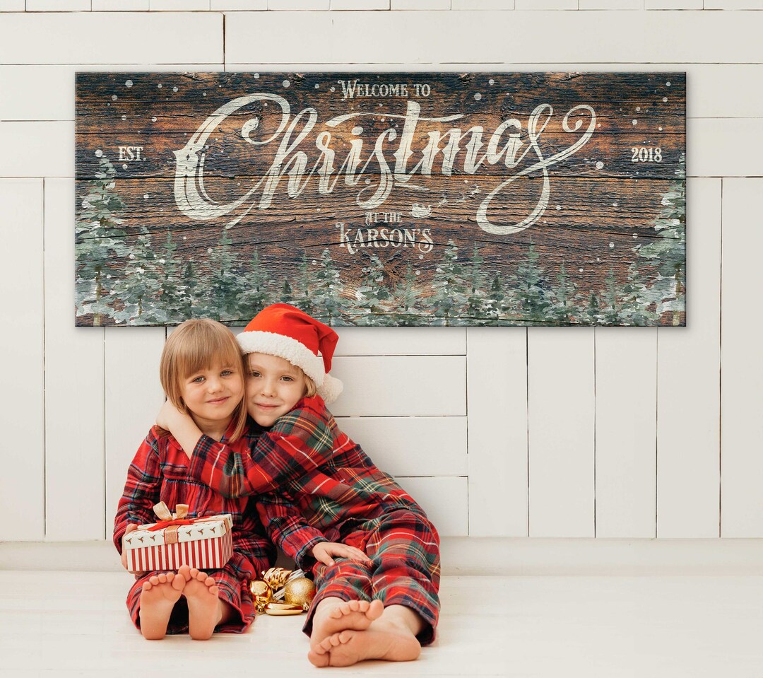 Holiday Decor Sign Above Fireplace Mantel Sign Unique - Etsy