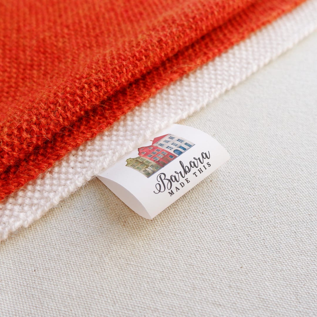 Maker Labels for Knitters Fabric Labels for Handmade Custom Tags ...