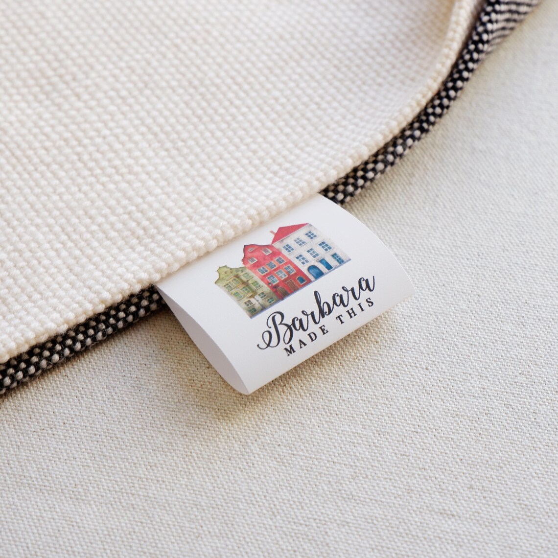 Personalized Labels, Custom Fold Over Label, Fabric Labels, Sewing ...