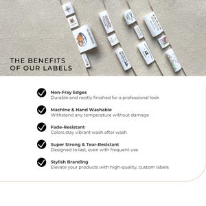 Custom Quilt Labels - Custom Fabric Tags, Personalized Labels, Sew-in ...