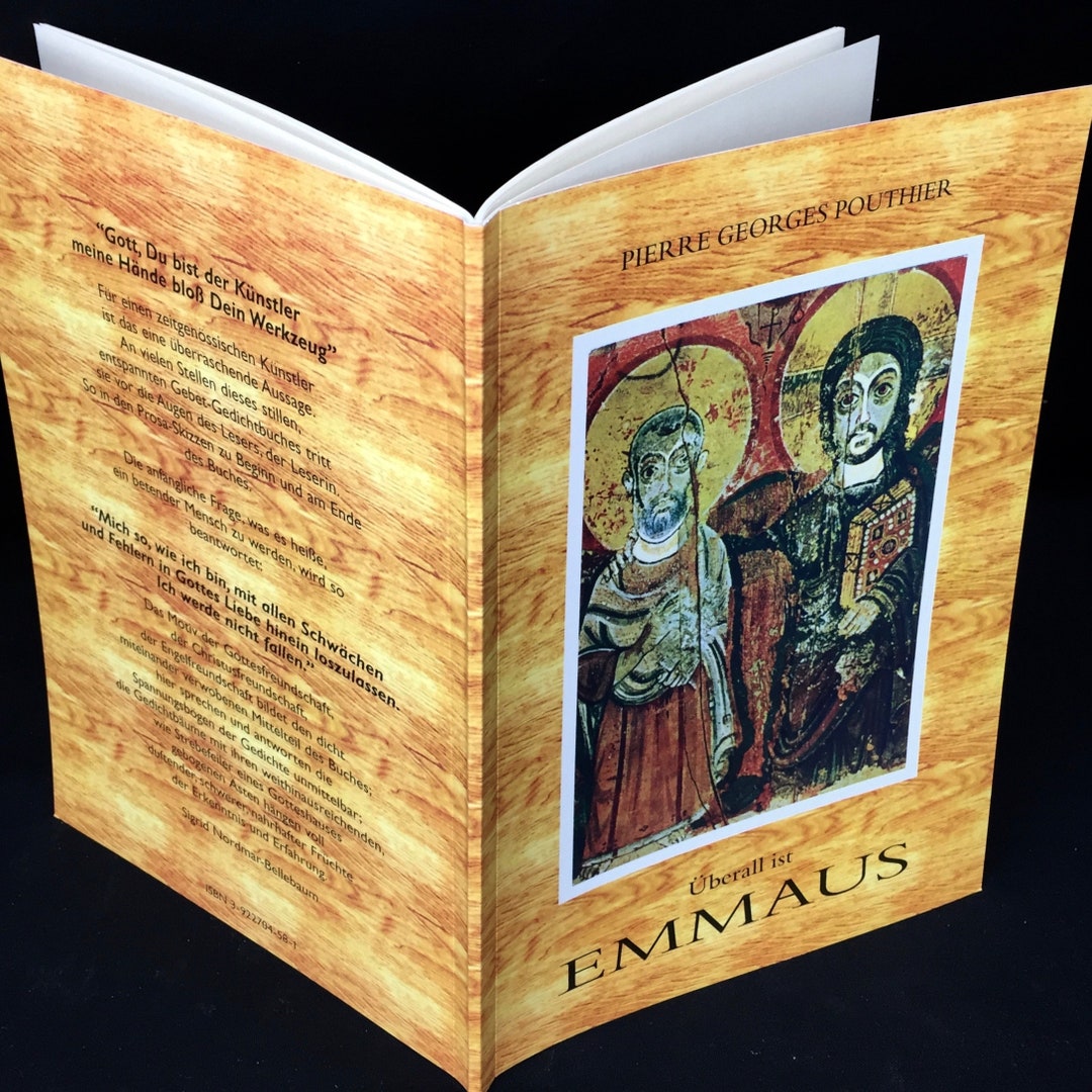 Books. Pouthier: EVERYWHERE IS EMMAUS, Poetry - Etsy
