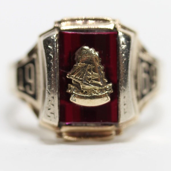 1969 Class Ring - Etsy