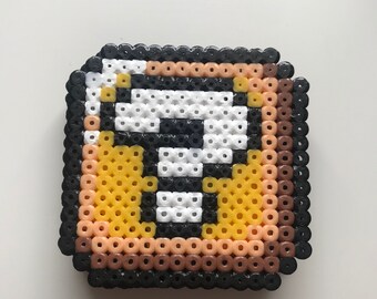 Hama bead coasters | Etsy