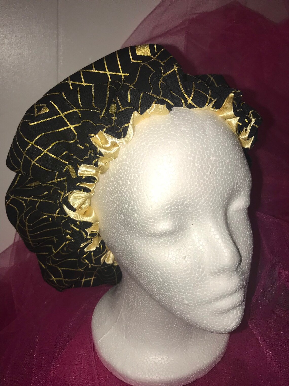 Large Satin Lined Bonnets any Fabric - Etsy
