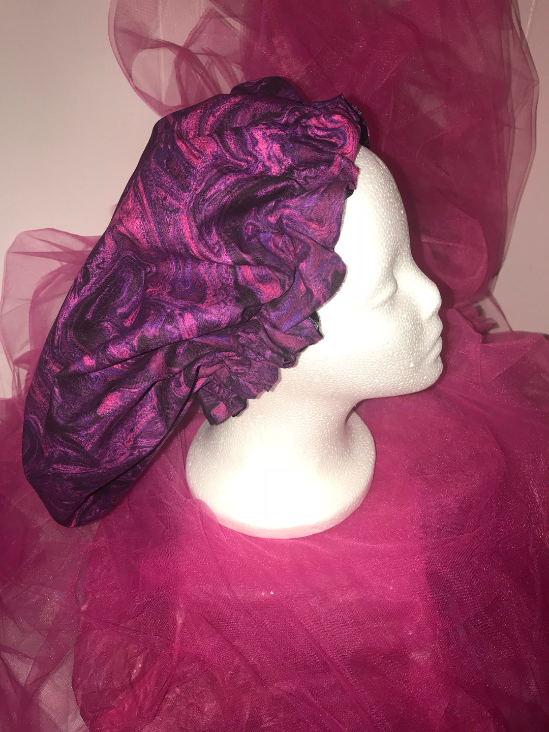Large Satin Lined Bonnets *any Fabric * - Etsy