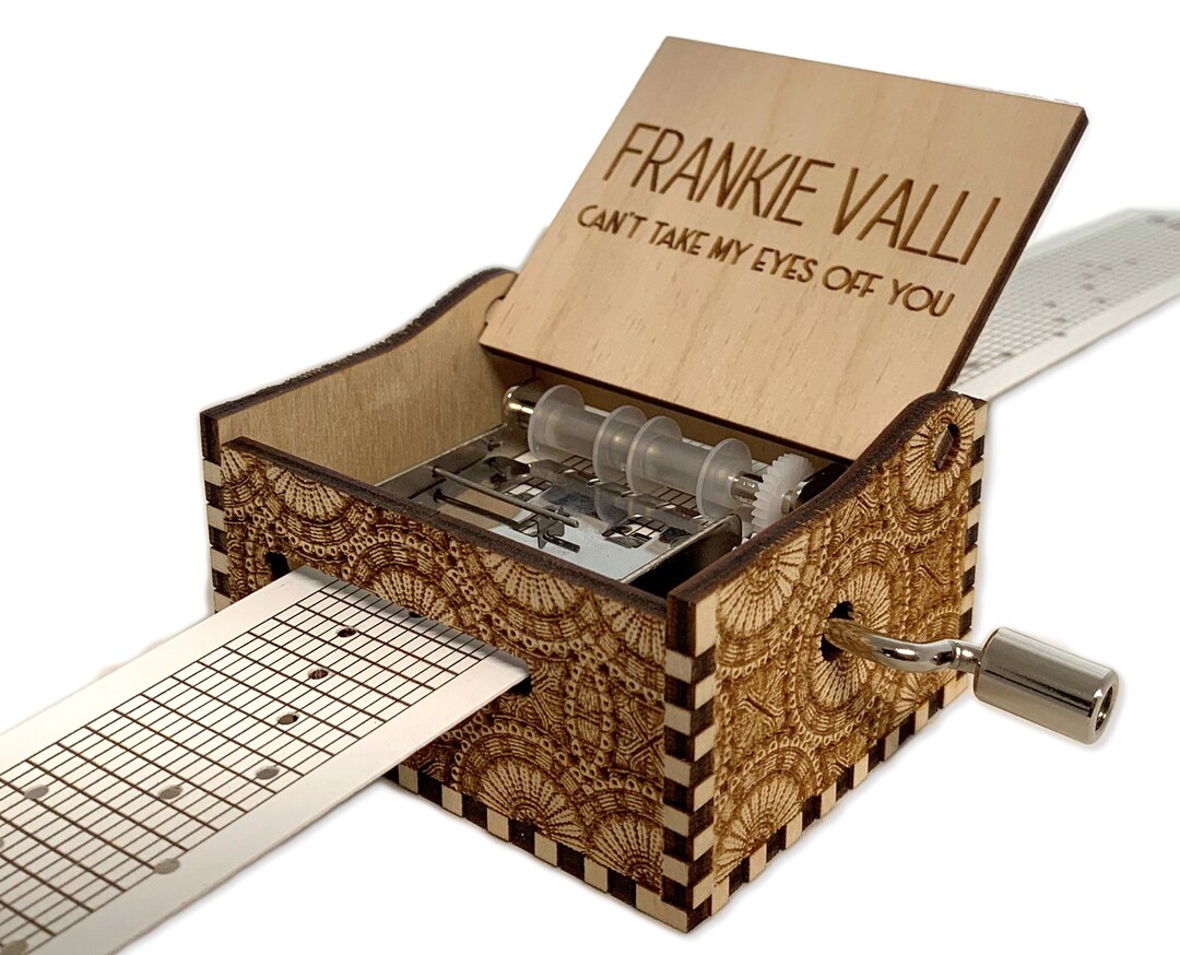 Can't Take My Eyes off You - Frankie Valli - Hand Crank Wood Paper ...