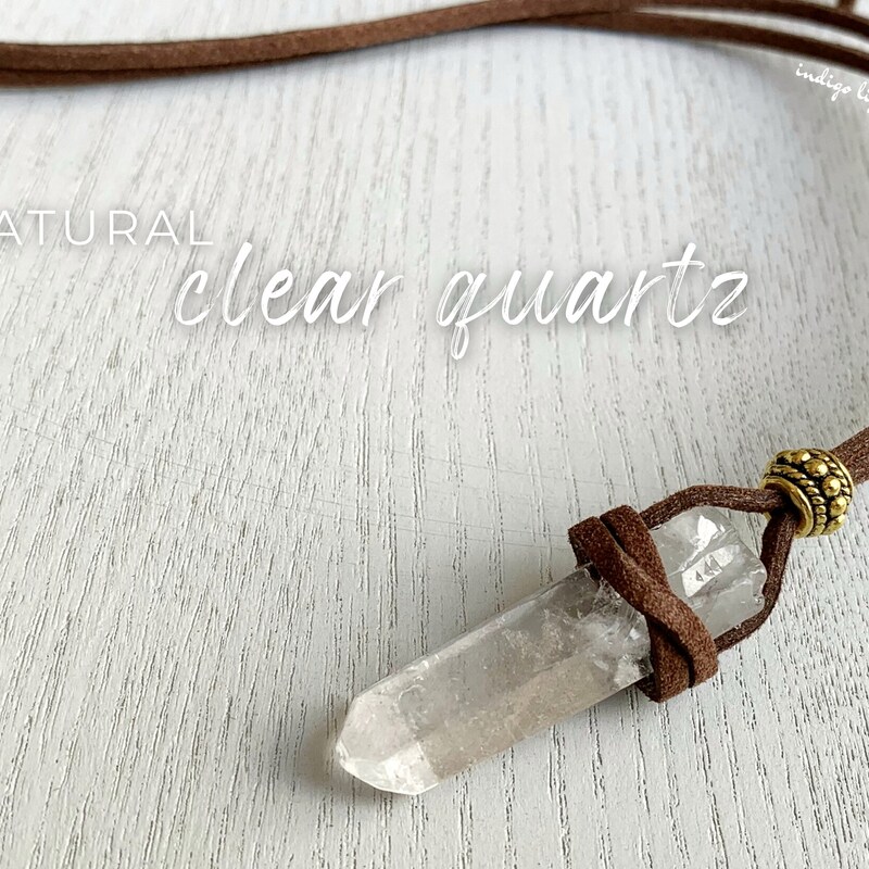 Quartz Necklace - Etsy
