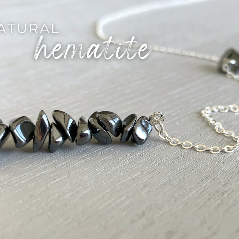 Hematite Necklaces - Etsy
