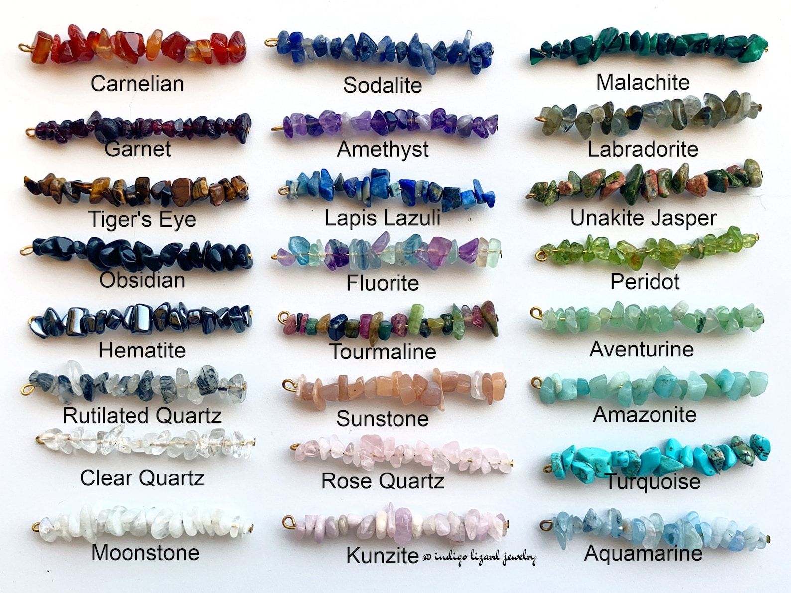 Personalized Crystal Necklace, Custom Crystal Necklace, Custom Gemstone ...