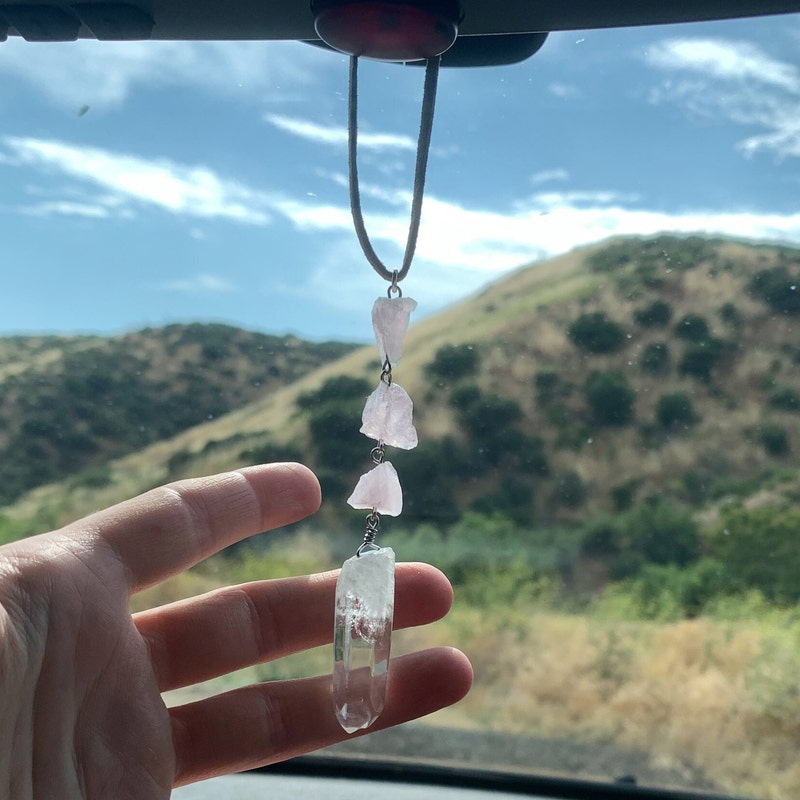 Crystal Car Charm - Etsy