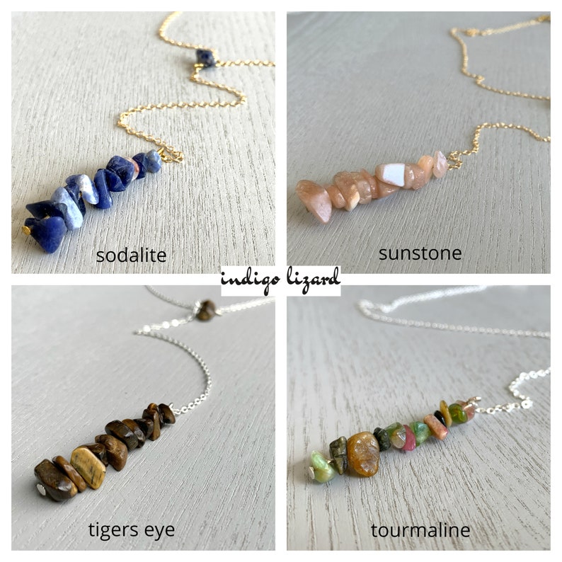 Personalized Crystal Necklace Custom Crystal Necklace Custom | Etsy