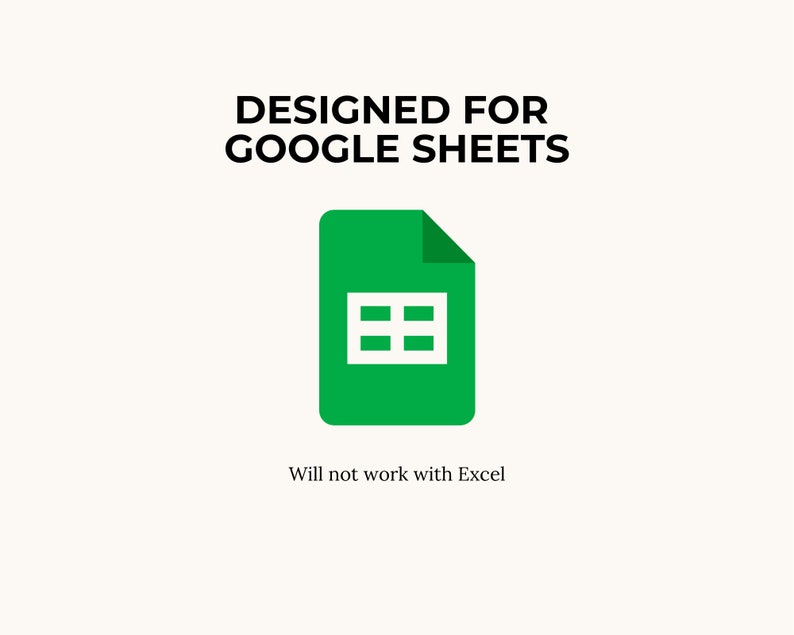 Habit Tracker Google Sheets, Spreadsheet Template, 2024 Goal Planner ...