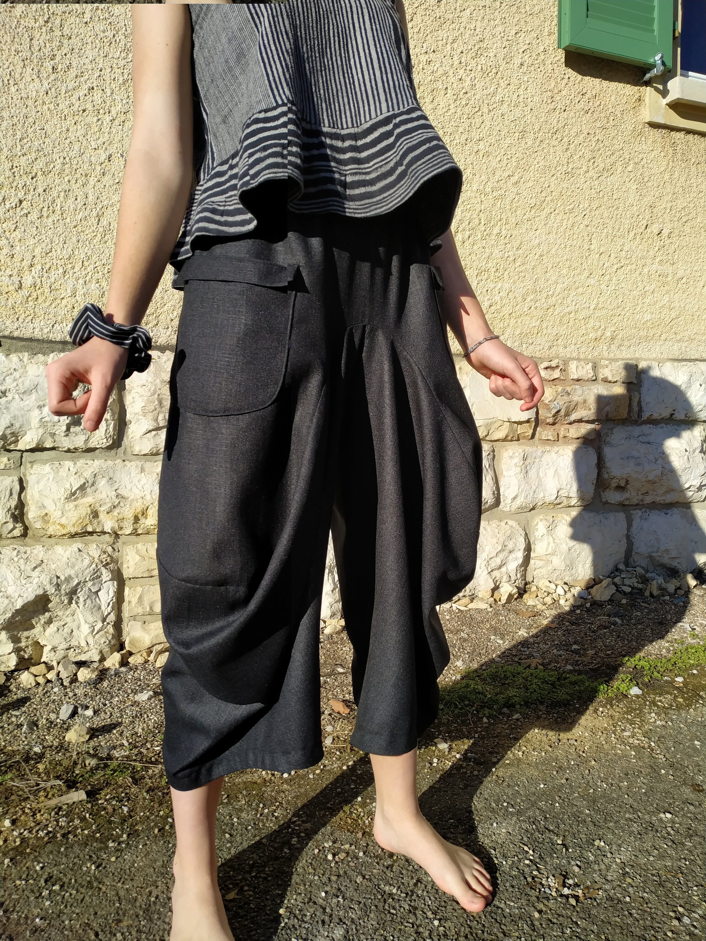 PDF Sahara Trousers + Elasticated Waist Pattern With Tutorial by "the ...